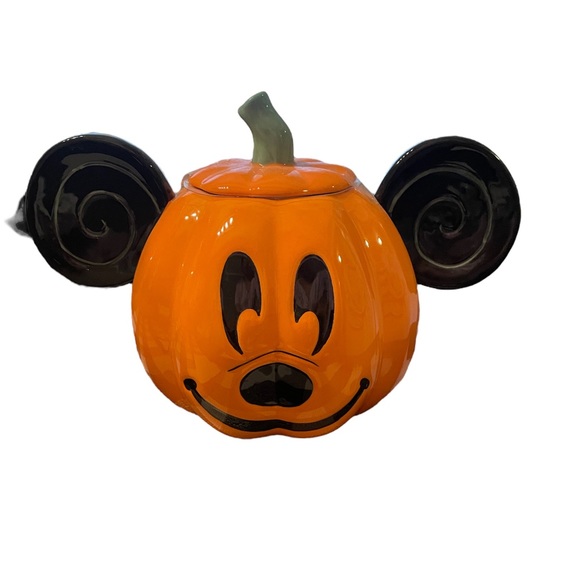Other | Rae Dunn Mickey Mouse Viral Pumpkin Cookie Jar | Poshmark